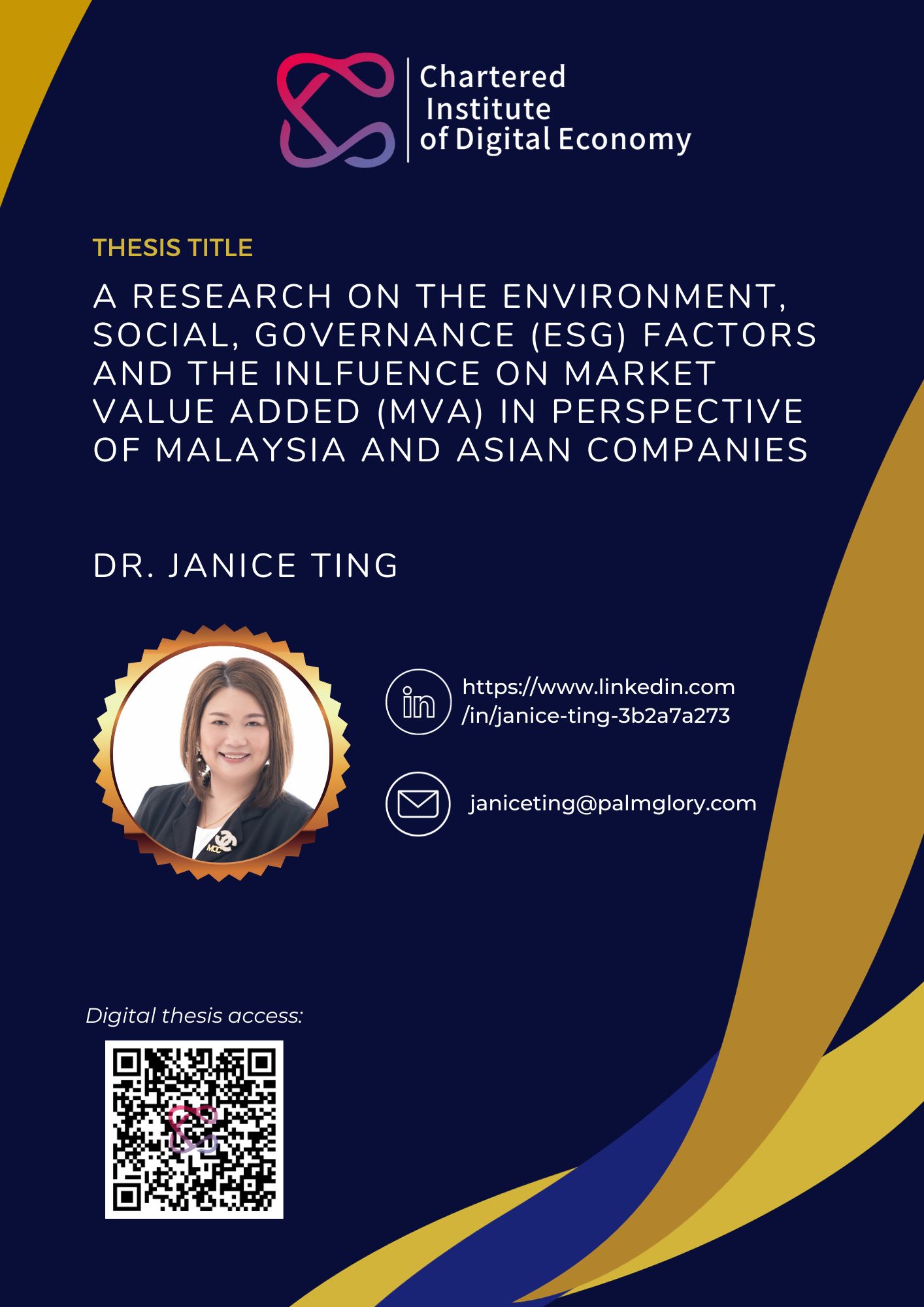 DR JANICE TING EK PING | CIDE